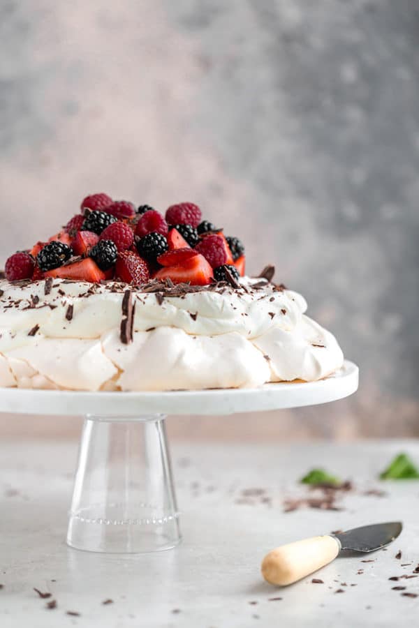 Classic Pavlova Recipe | Brown Eyed Baker