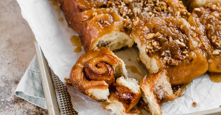 The Best Old-Fashioned Sticky Buns Recipe - Brown Eyed Baker