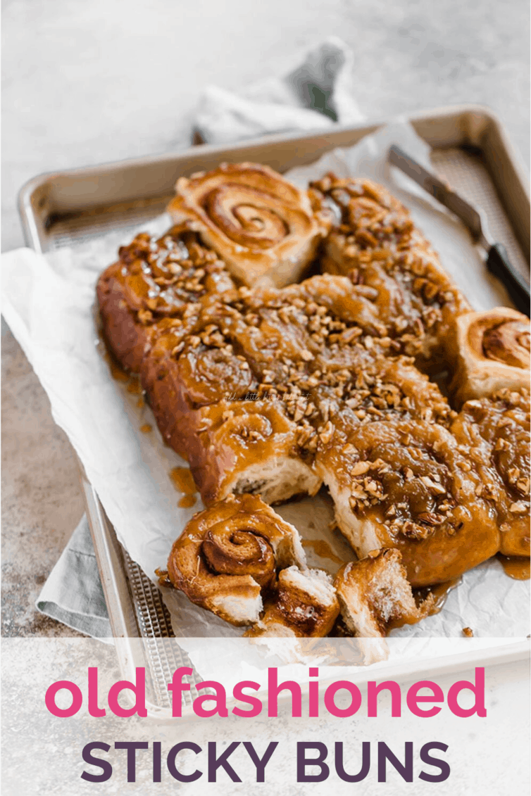 The Best Old-Fashioned Sticky Buns Recipe - Brown Eyed Baker