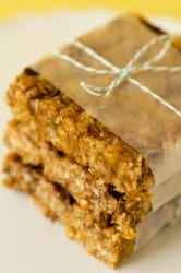 Homemade Clif Bars (No-Bake!) - Brown Eyed Baker