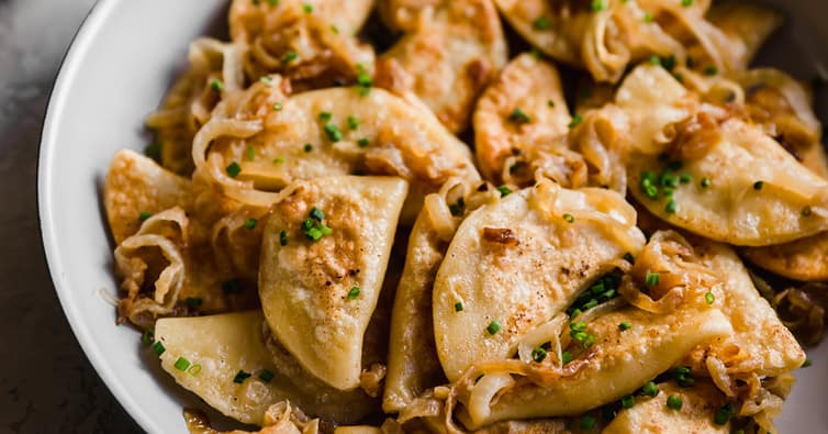 Homemade Pierogies (Potato and Cheese) - Brown Eyed Baker