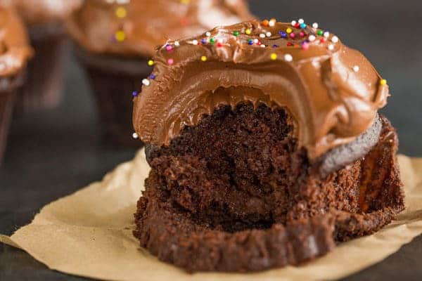Ultimate Chocolate Cupcakes - Brown Eyed Baker