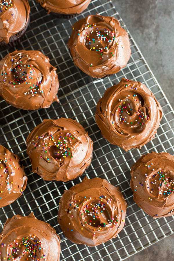 Ultimate Chocolate Cupcakes - Brown Eyed Baker