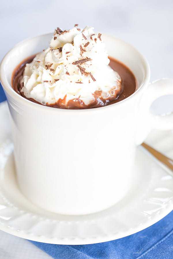 Italian Hot Chocolate (Cioccolata Calda) - Brown Eyed Baker