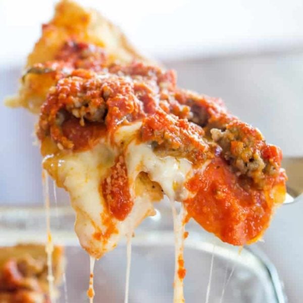 Deep Dish Biscuit Pizza - Brown Eyed Baker