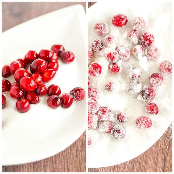 How to Make Sugared Cranberries - Brown Eyed Baker