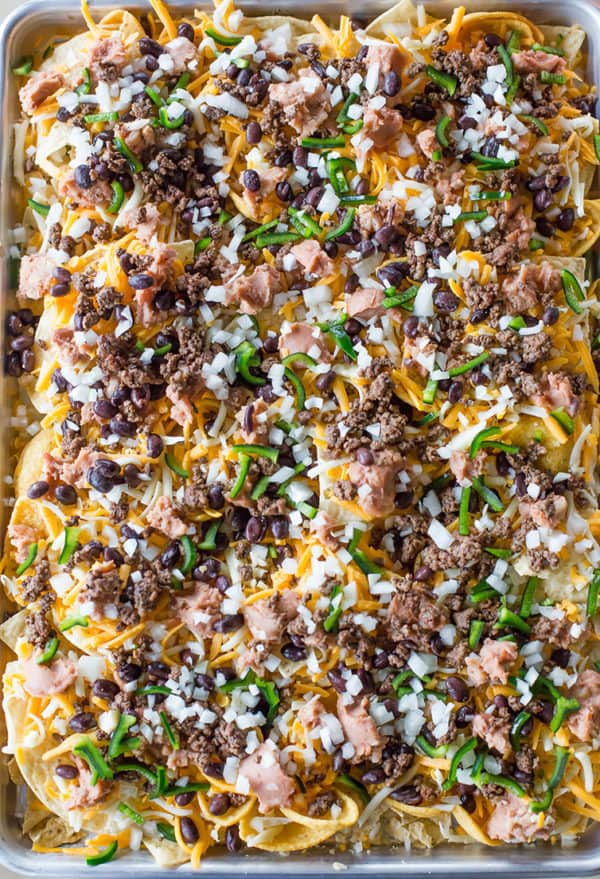 Totally Epic Loaded Nachos - Brown Eyed Baker