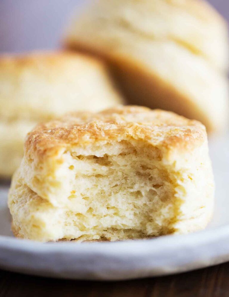 Tall & Flaky Homemade Buttermilk Biscuits - Brown Eyed Baker
