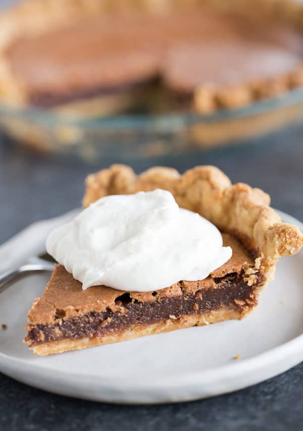 Chocolate Chess Pie - Brown Eyed Baker