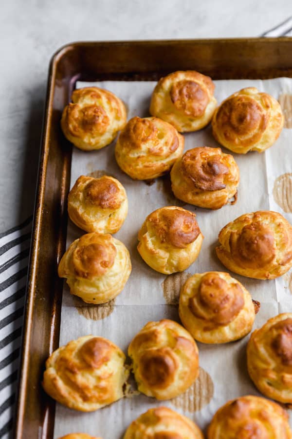 Gougères Recipe - Brown Eyed Baker