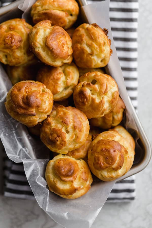 Gougères Recipe - Brown Eyed Baker