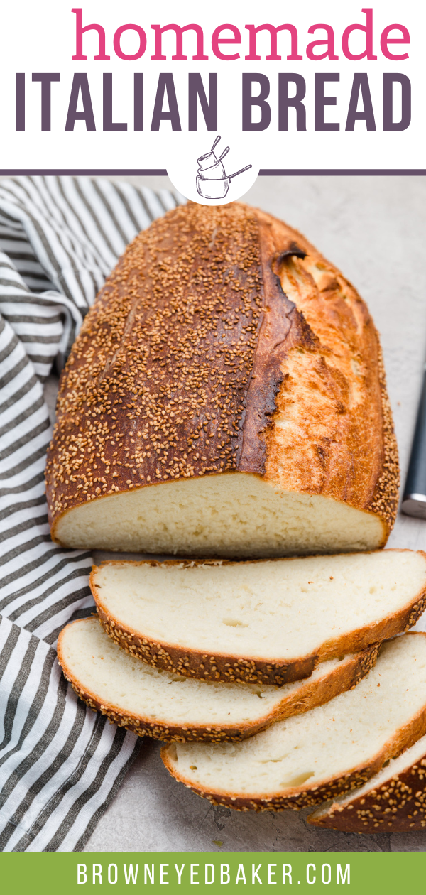 Italian Bread Recipe - Brown Eyed Baker