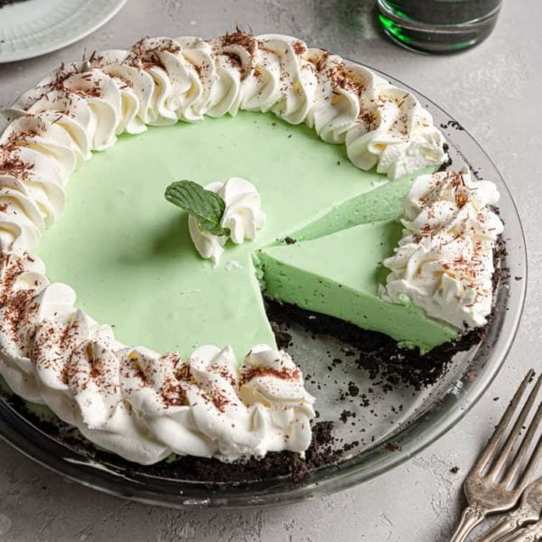 Grasshopper Pie Recipe - Brown Eyed Baker