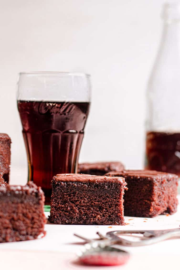Coca Cola Cake (Moist Chocolate Cake Recipe) - Brown Eyed Baker