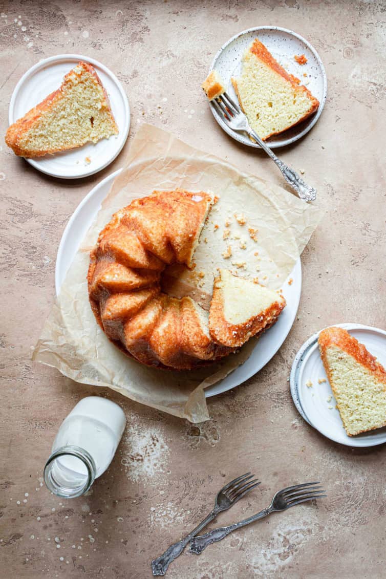 Kentucky Butter Cake - Brown Eyed Baker