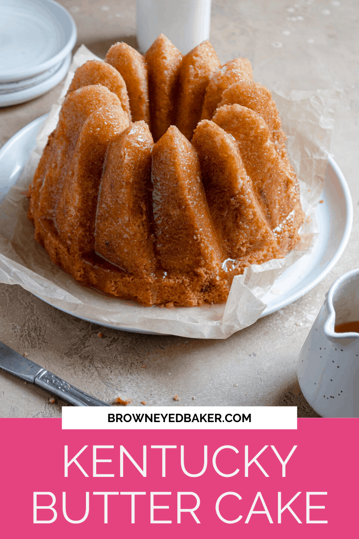 Kentucky Butter Cake - Brown Eyed Baker