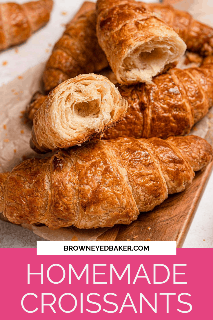 Homemade Croissants Recipe - Brown Eyed Baker
