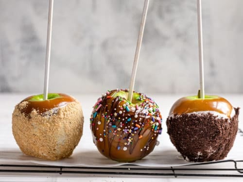 Fall Caramel Apples