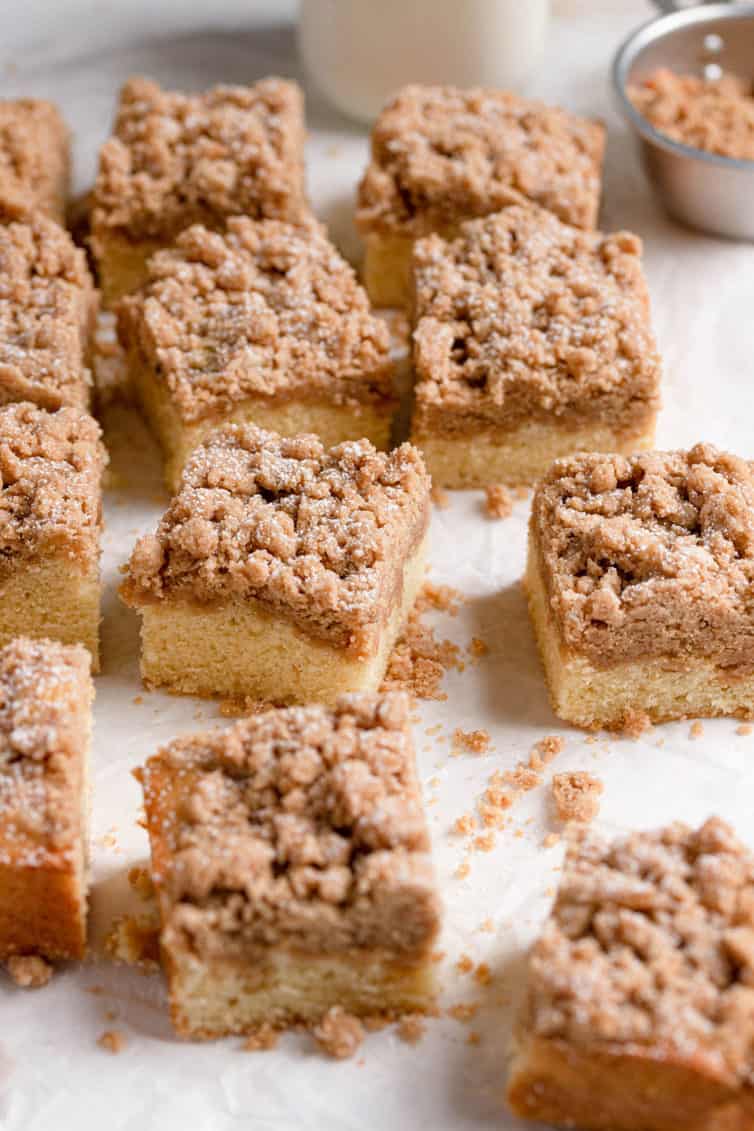 New York Crumb Cake - Brown Eyed Baker