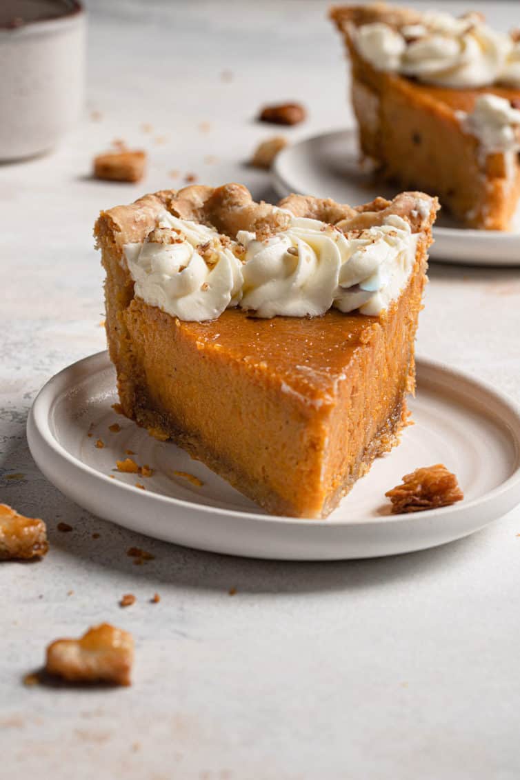 Homemade Sweet Potato Pie - Brown Eyed Baker