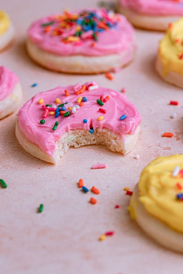 Copycat Lofthouse Cookies - Brown Eyed Baker