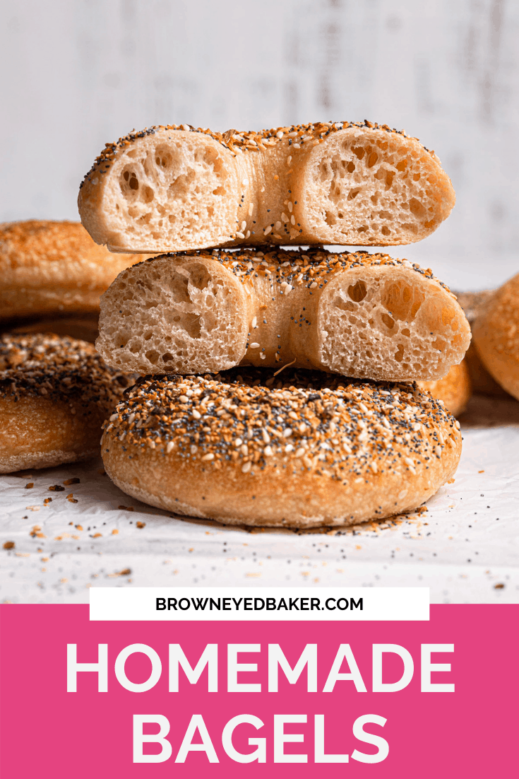 Homemade Bagels Recipe - Brown Eyed Baker - MasterOfCooking