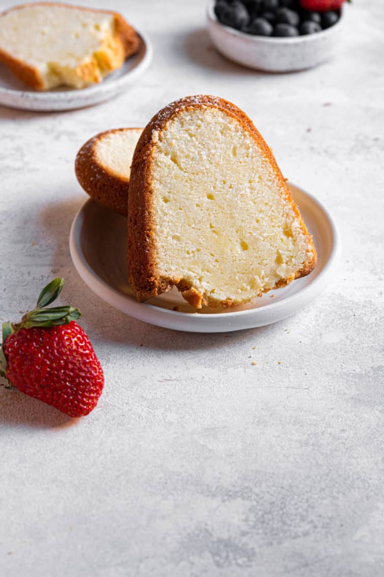 Perfect Cream Cheese Pound Cake Recipe - Brown Eyed Baker