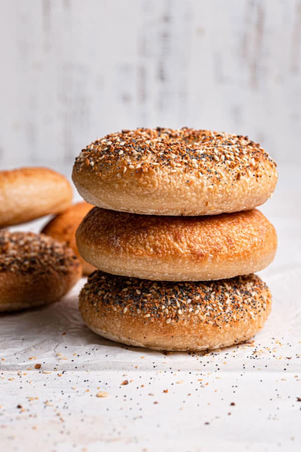 Homemade Bagels Recipe - Brown Eyed Baker