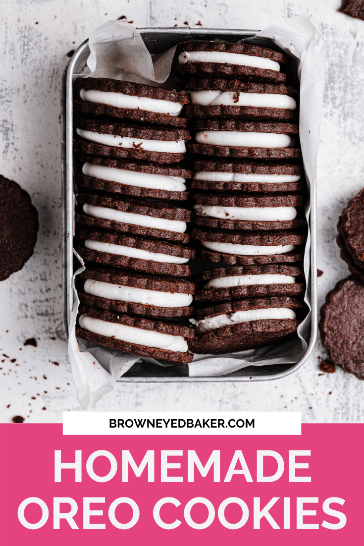 Homemade Oreo Recipe - Brown Eyed Baker - MasterOfCooking