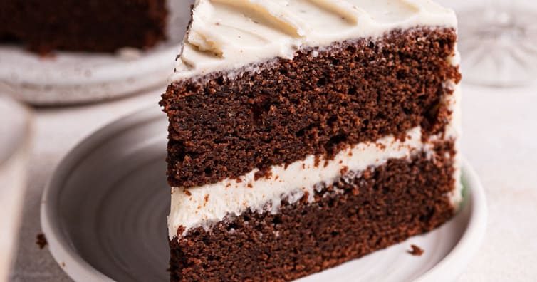 Guinness Chocolate Cake with Irish Cream Frosting - Brown Eyed Baker
