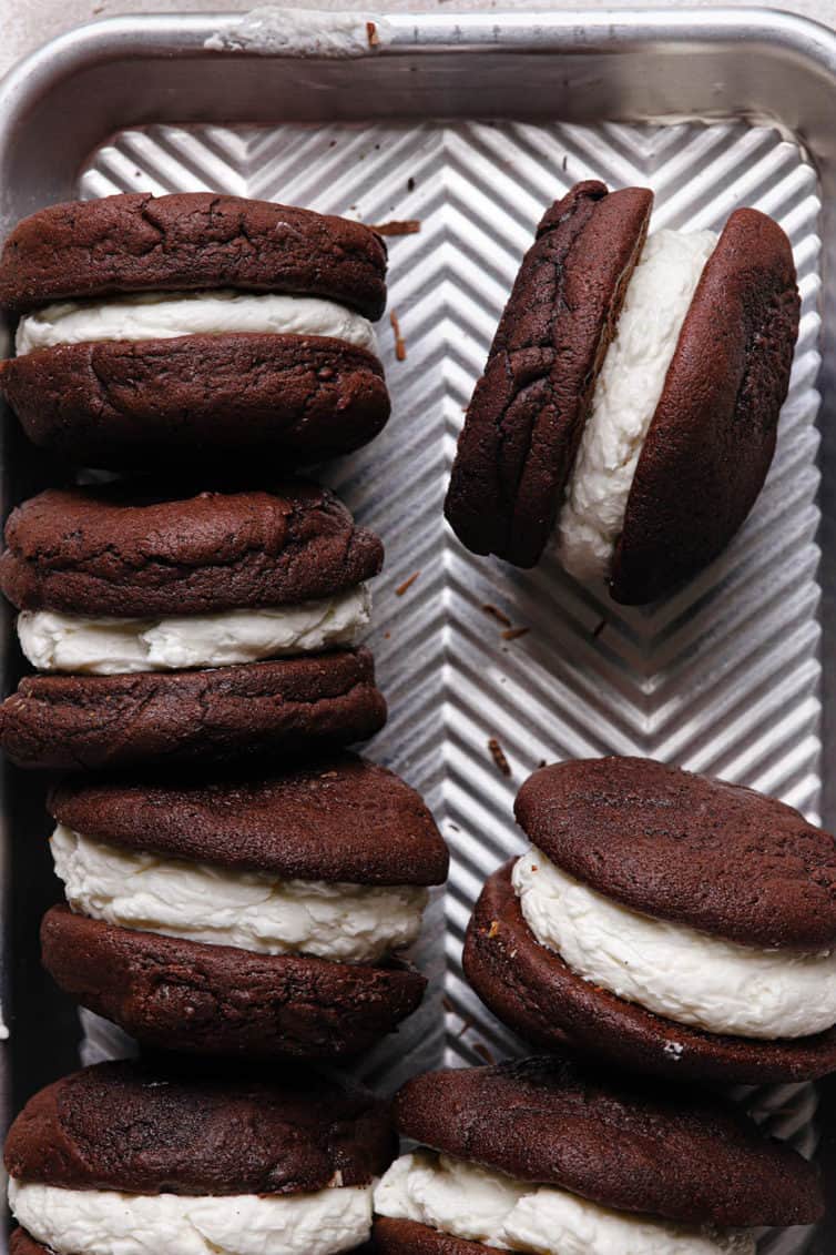Classic Whoopie Pies - Brown Eyed Baker