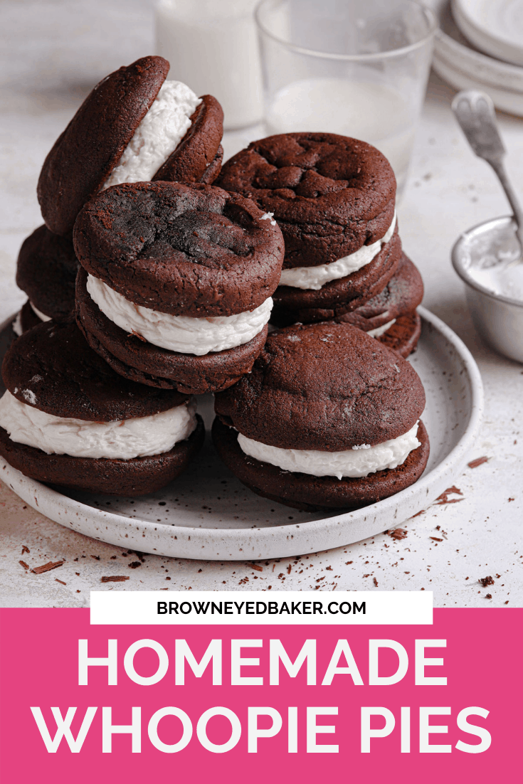 Chocolate Gobs (aka Whoopie Pies) - Brown Eyed Baker