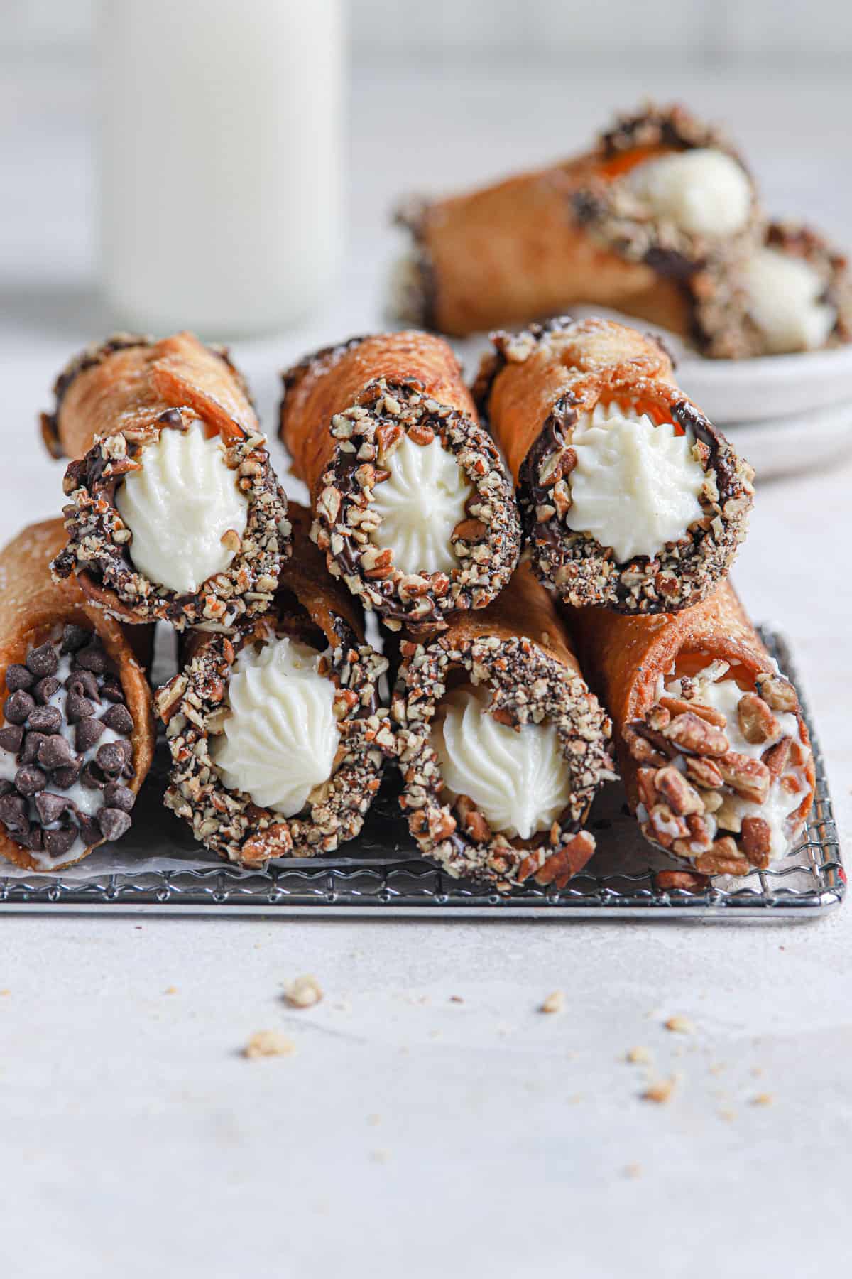 Homemade Cannoli - Brown Eyed Baker