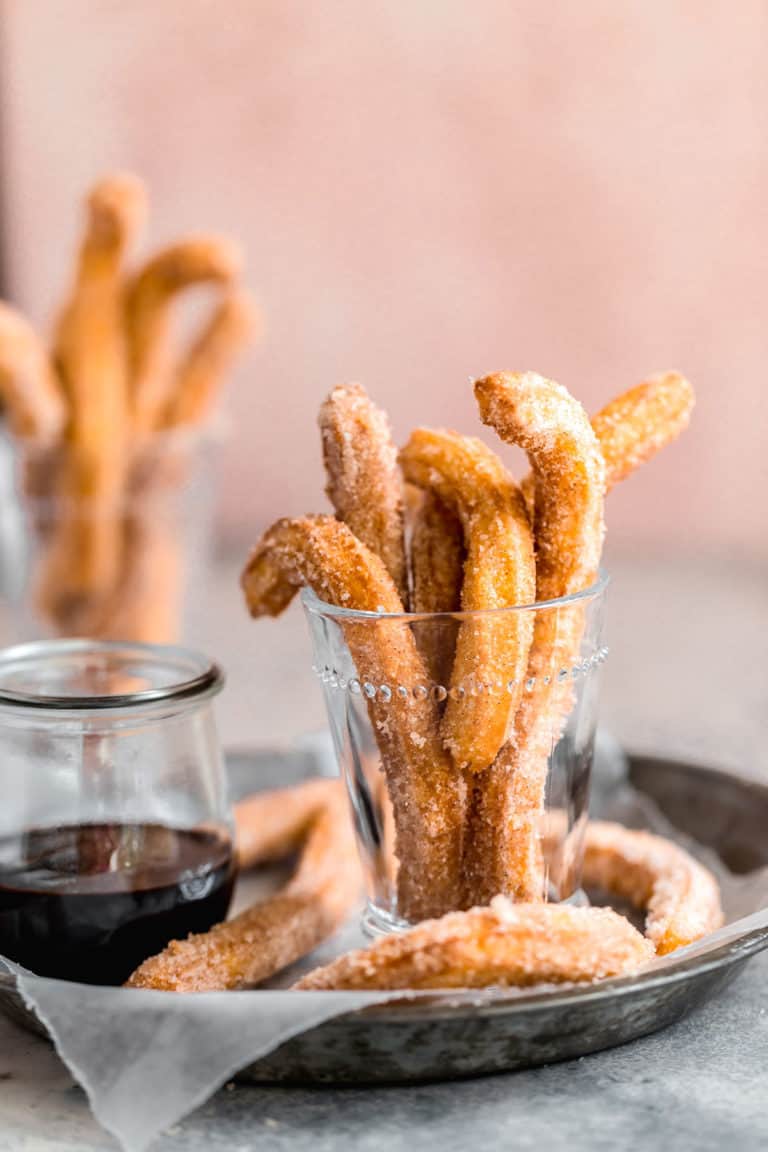 Homemade Churros Recipe - Brown Eyed Baker
