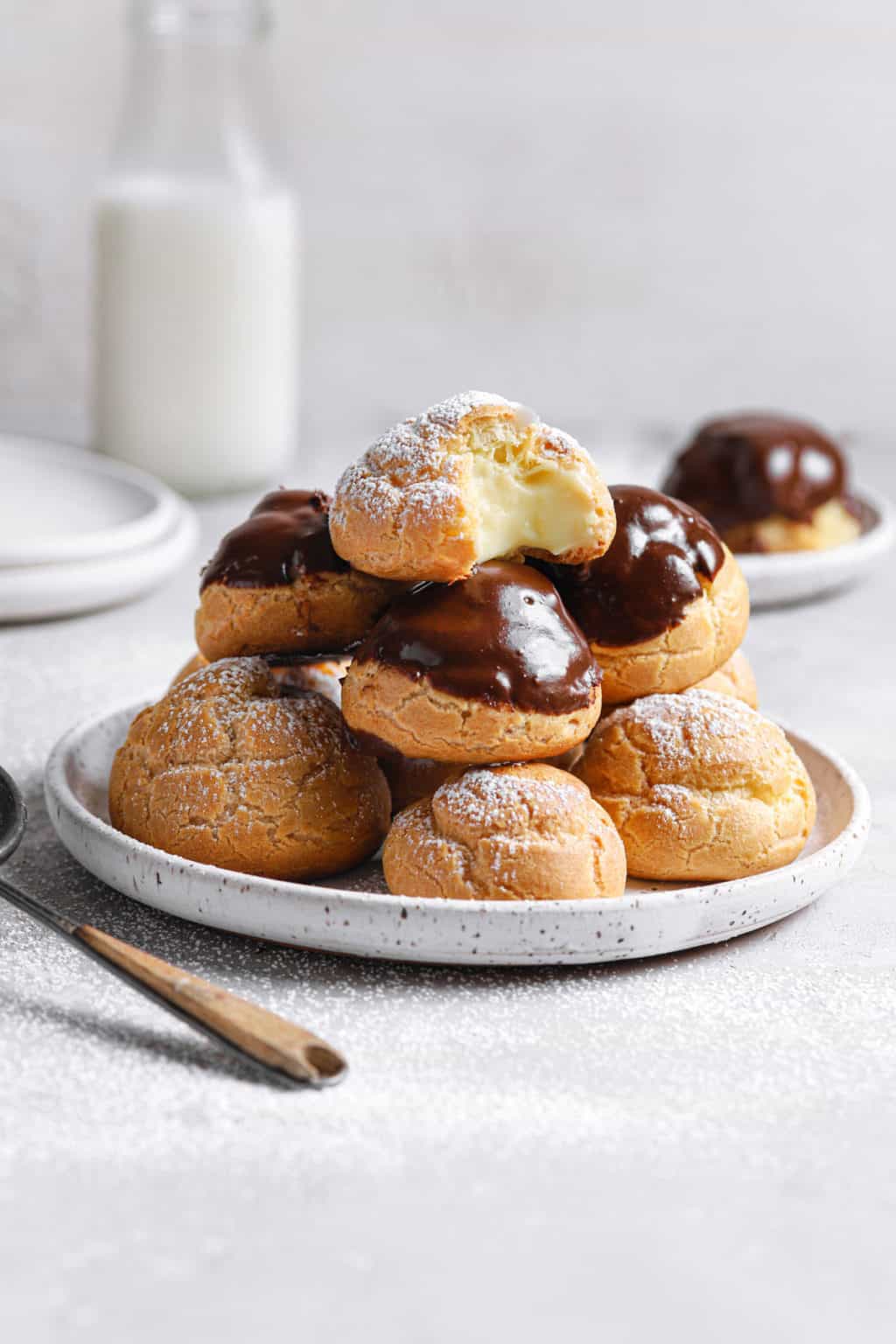 Homemade Cream Puffs - Brown Eyed Baker