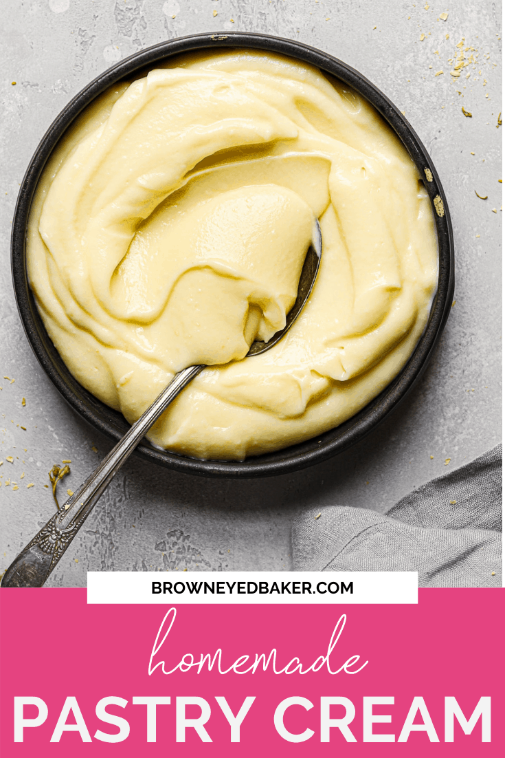 How to Make Pastry Cream - Brown Eyed Baker