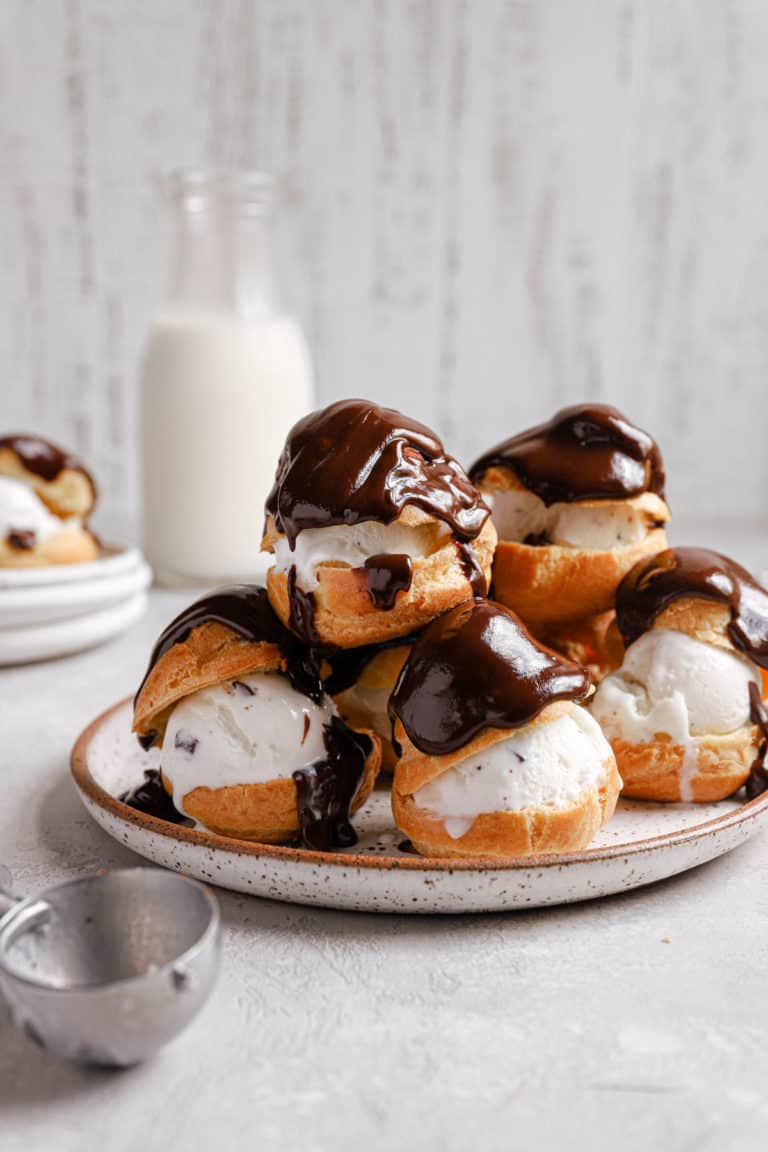 Homemade Profiteroles - Brown Eyed Baker