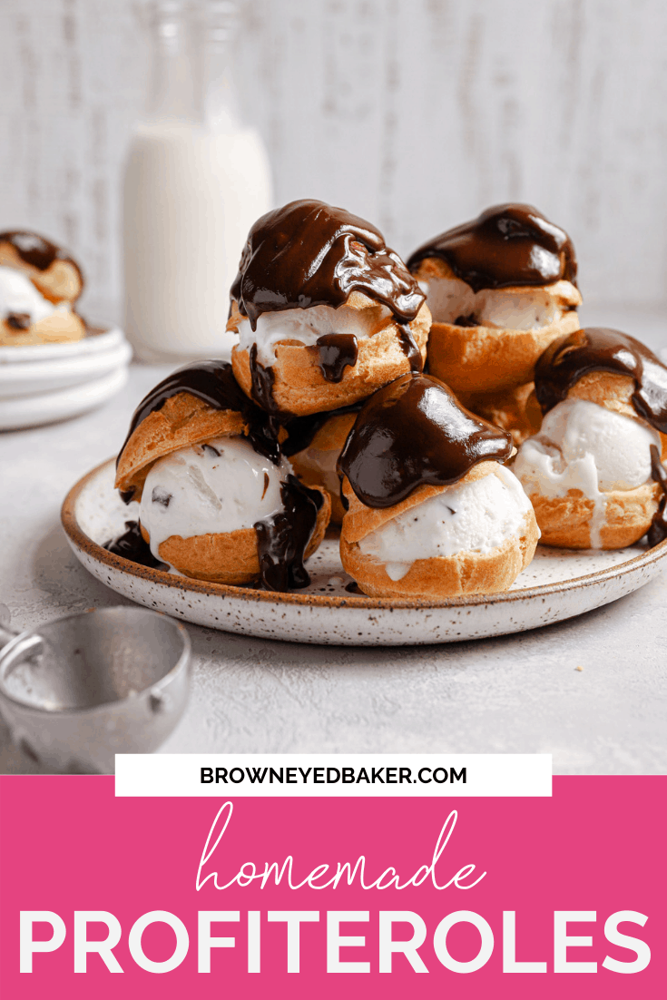 Homemade Profiteroles - Brown Eyed Baker