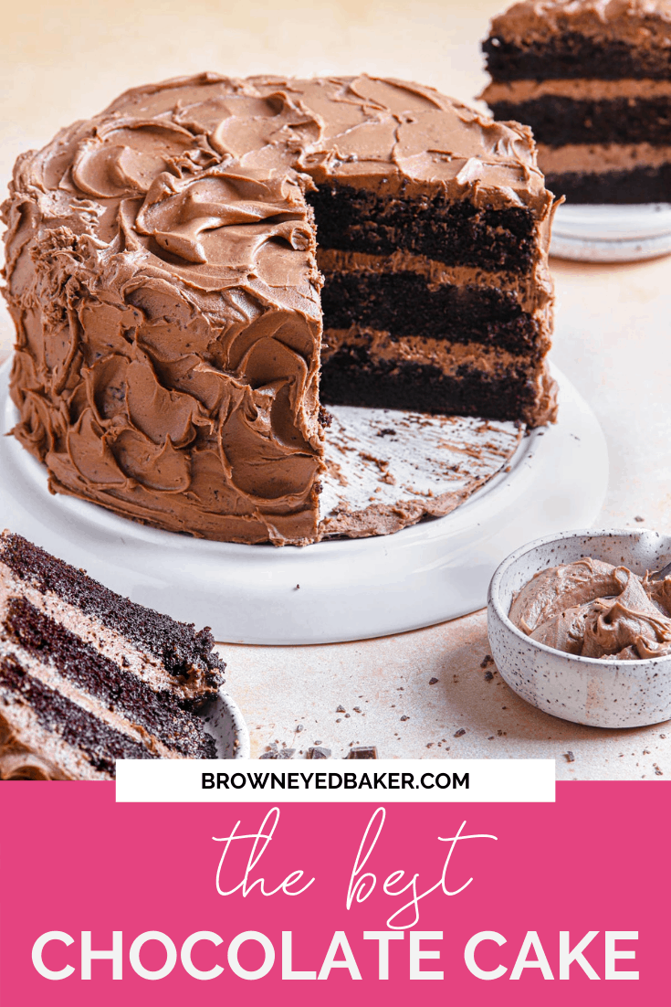 Best-Ever Chocolate Cake Recipe - Brown Eyed Baker