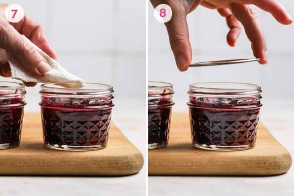 Homemade Blueberry Jam - Brown Eyed Baker