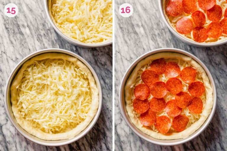 Chicago Deep-Dish Pizza - Brown Eyed Baker