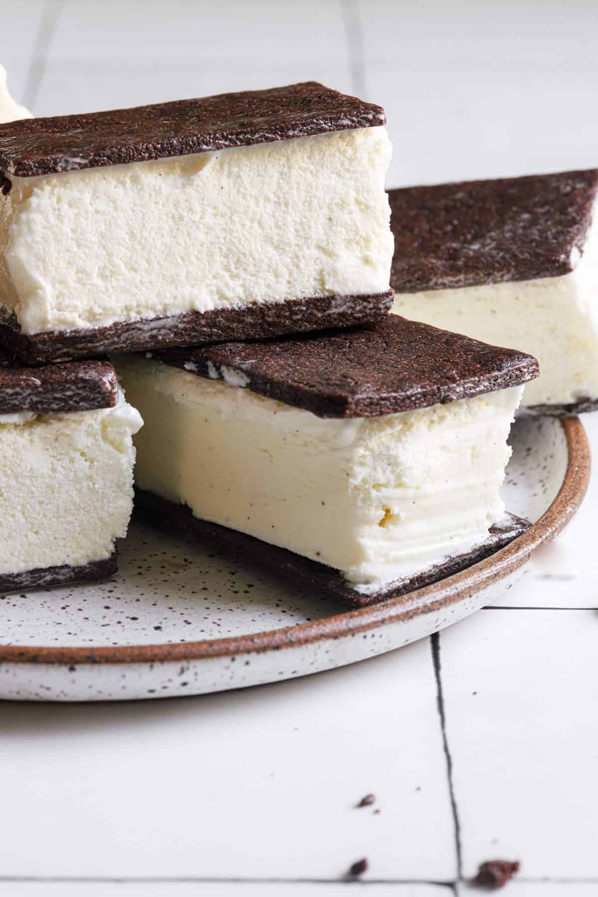 Old-Fashioned Ice Cream Sandwiches - Brown Eyed Baker