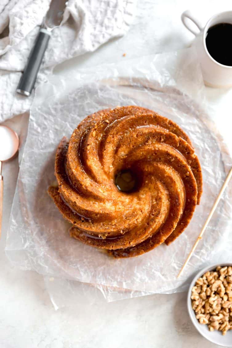 Homemade Rum Cake (From Scratch!) - Brown Eyed Baker