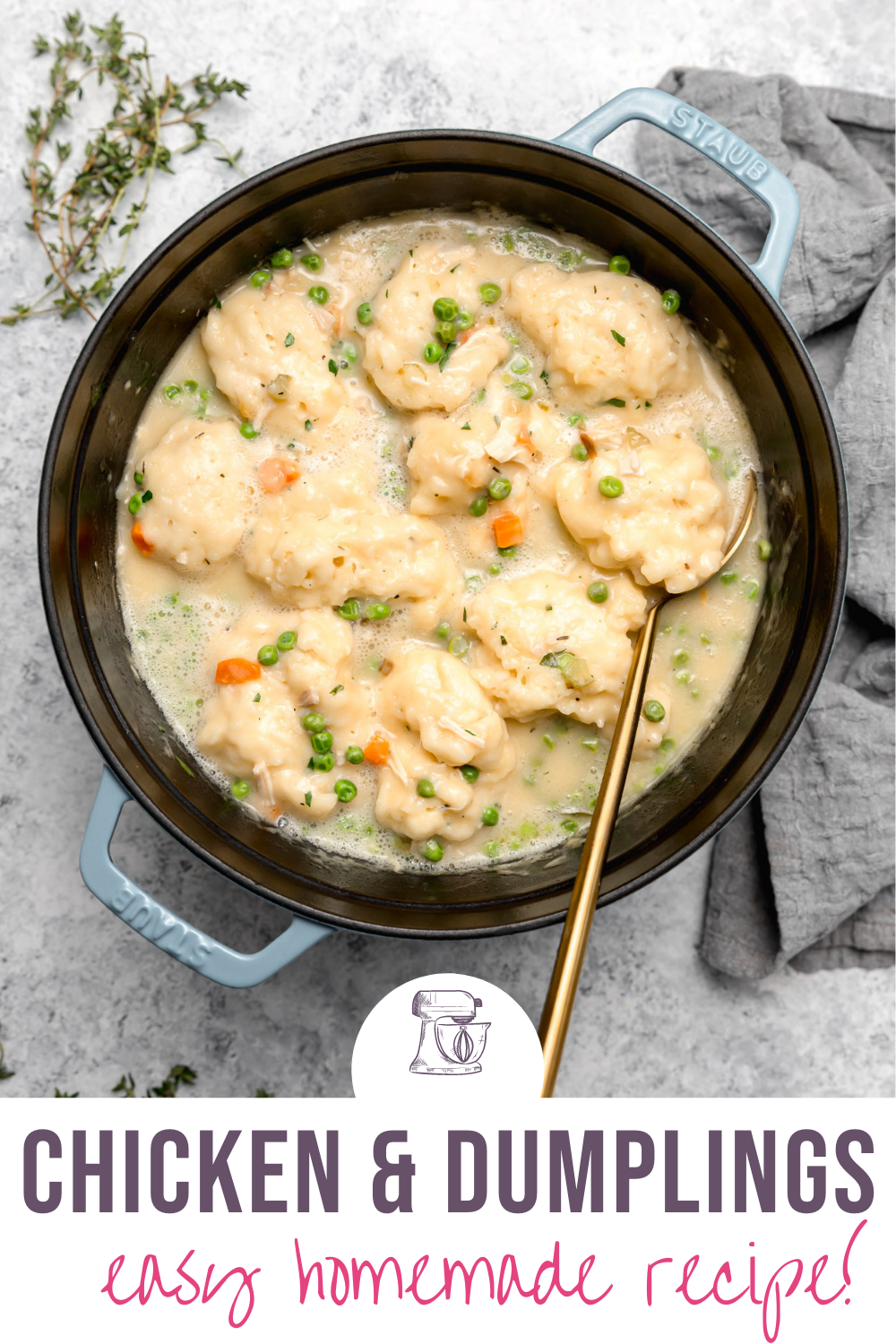The Best Homemade Chicken and Dumplings Recipe - Brown Eyed Baker