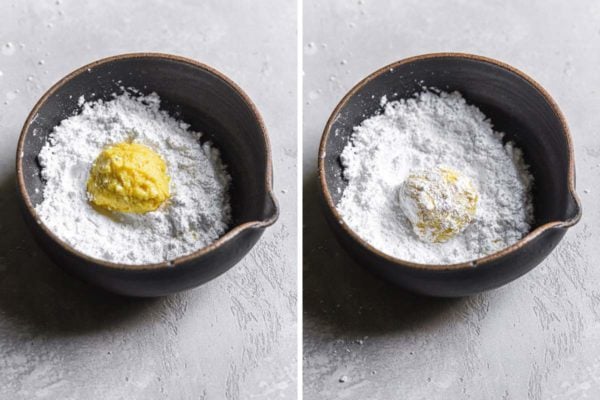 How To Make Lemon Crinkle Cookies - Brown Eyed Baker