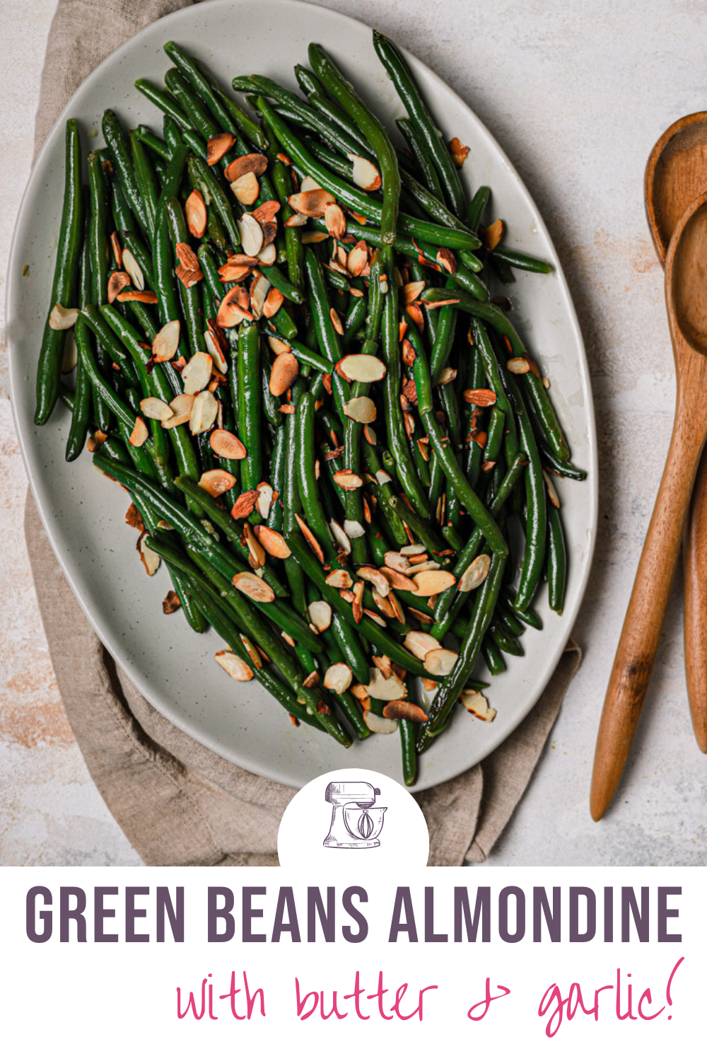 How To Make Green Beans Almondine - Brown Eyed Baker