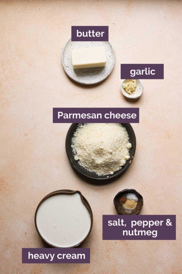 Garlic Alfredo Sauce - Brown Eyed Baker