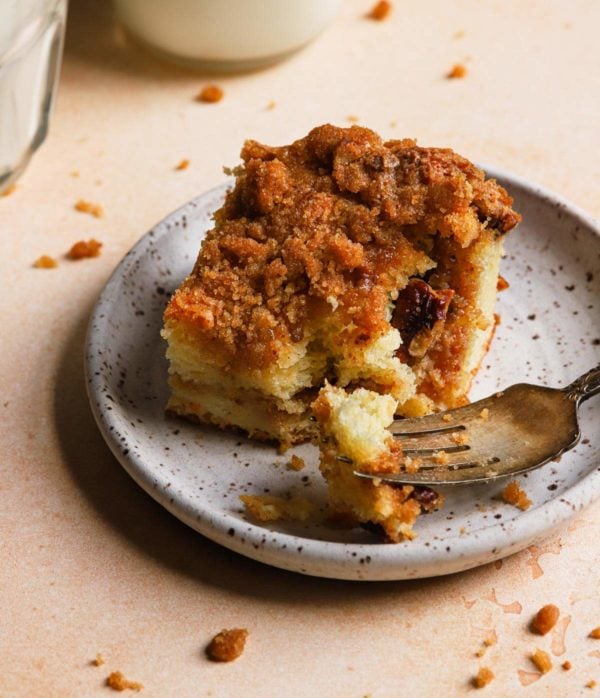 Cake Mix Coffee Cake - Brown Eyed Baker
