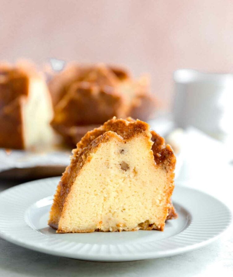 Homemade Rum Cake - Brown Eyed Baker