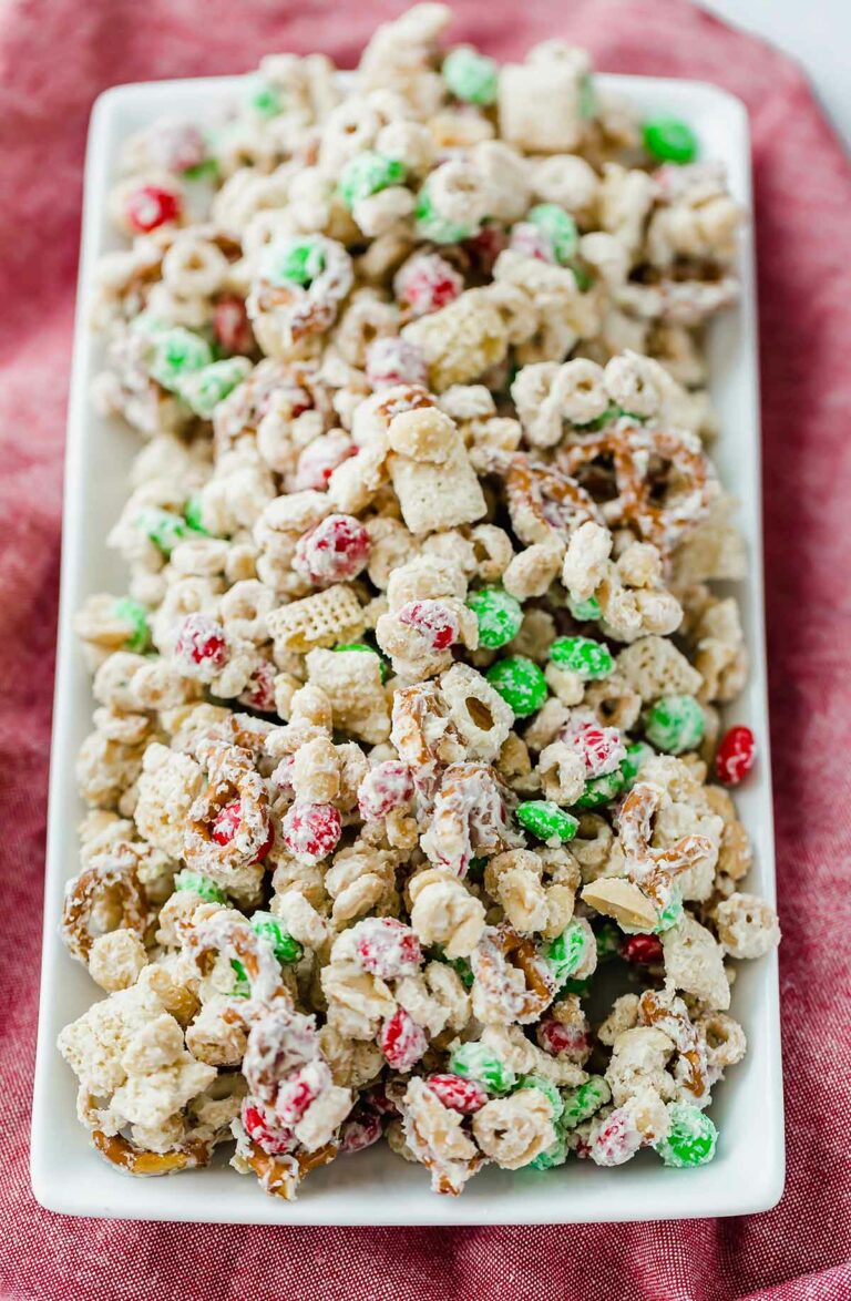 Christmas Reindeer Chow - Brown Eyed Baker